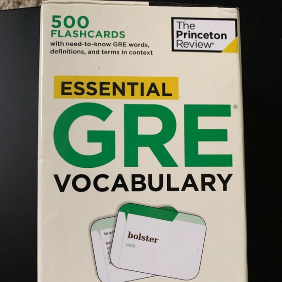 Accessories | Princeton Review Gre 50 Vocabulary Flash Cards | Poshmark